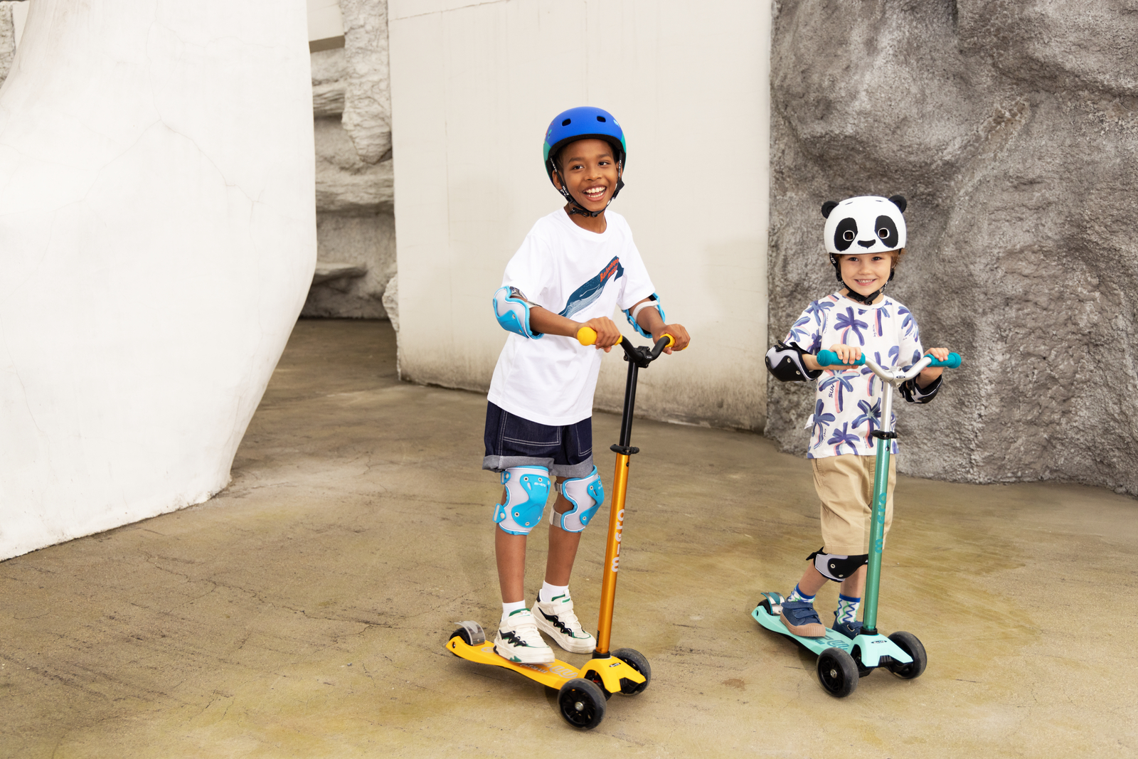 micro Πατίνι Maxi Micro Deluxe Pro LED - Sunburst Yellow μόνο με 159.90